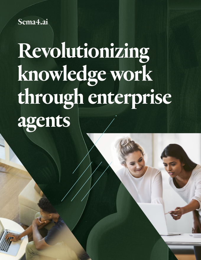 The future of work is here. Learn about Sema4.ai Enterprise AI Agent Platform. - Sema4.ai