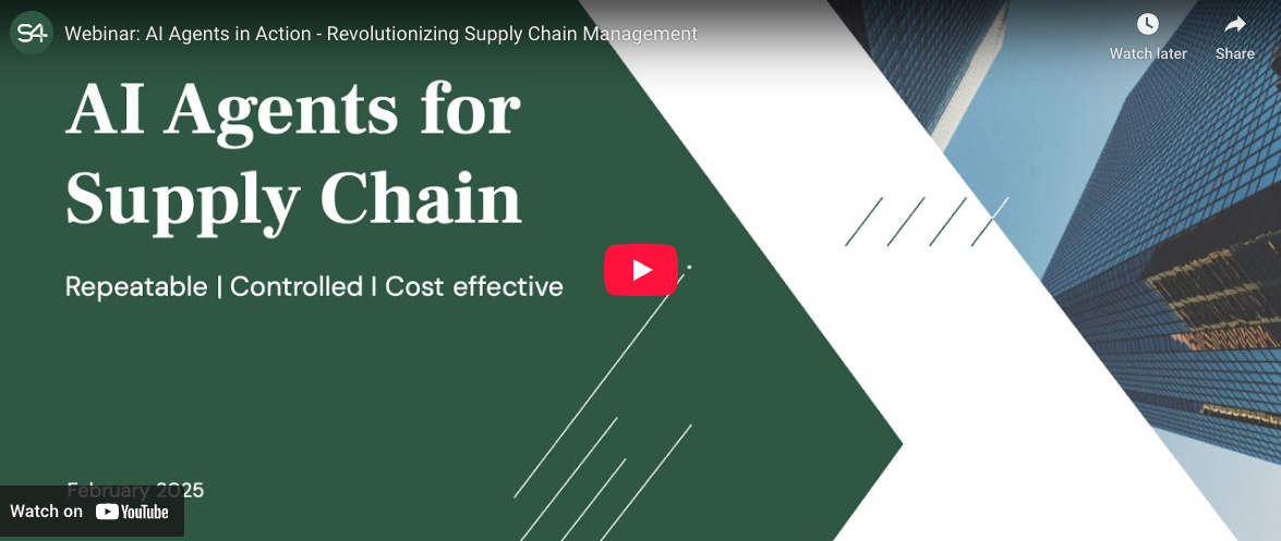 AI agents in action: revolutionizing supply chain management | Sema4.ai